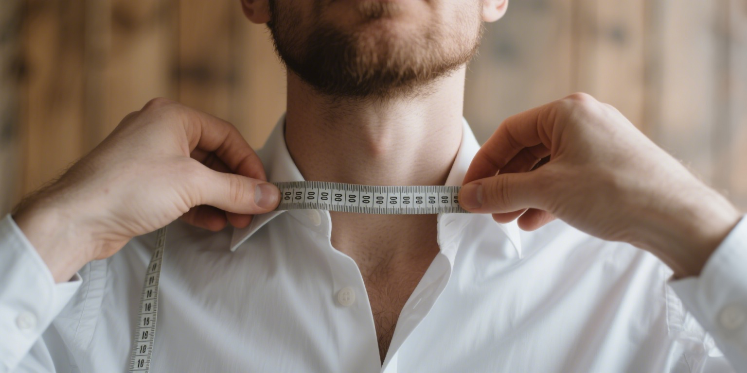 How to Measure Neck Size for Dress Shirts? – Barry. Wang