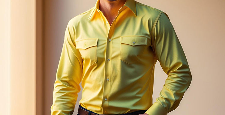 Citrus Cool: Why Yellow Shirts Are the New Fashion Must-Have – Barry. Wang